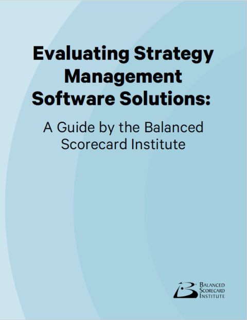 Balanced Scorecard Software - Balanced Scorecard Institute